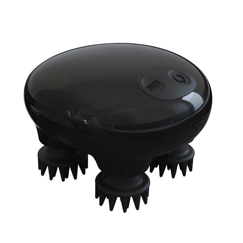 Head massager with Scalp Massager, Portable Heated Head Kneading 88 ...