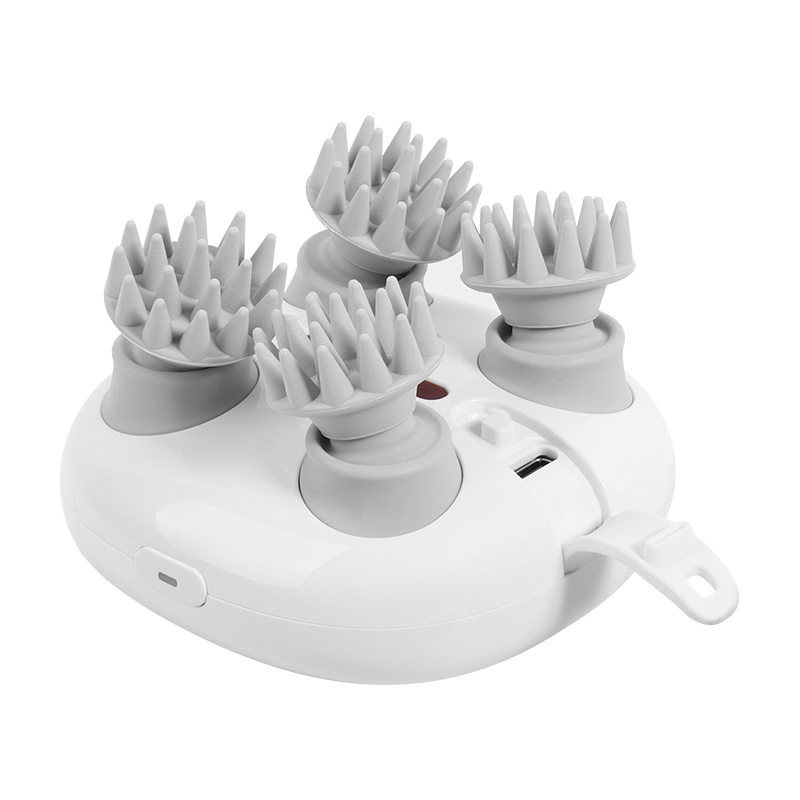 Portable Mini Scalp Massager – IPX7 Waterproof Rechargeable Head ...