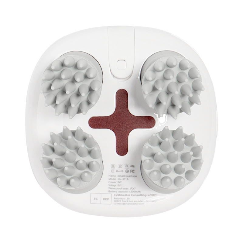 Portable Mini Scalp Massager – IPX7 Waterproof Rechargeable Head ...